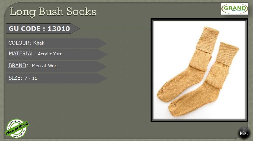 BUSHWEAR - CLOTHING ACCESSORIES | Grand Uniforms > Products > Bushwear